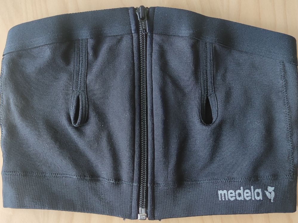 Medela Black Nursing Bra Still-BH Easy Expression size S (Neu (gemäss ...