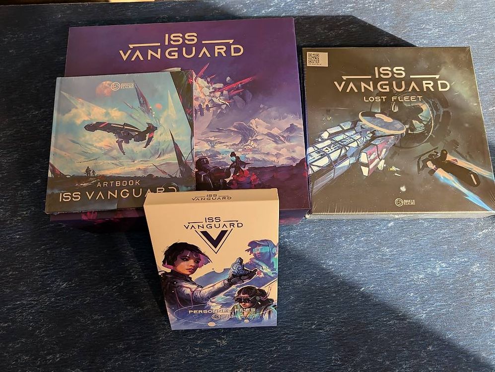 ISS Vanguard Board Game (EN) - Sundrop Kickstarter Edition (Gebraucht ...