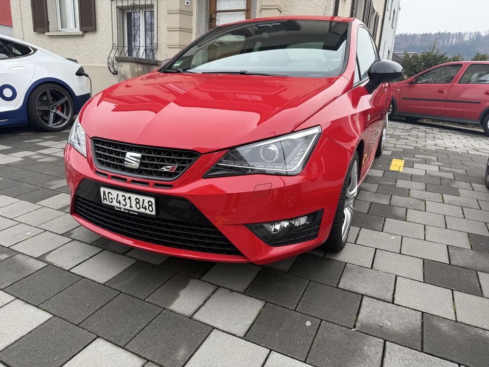 Seat Ibiza Cupra 1.8, rot, Modelljahr 2016 (Gebraucht) in Untersiggenthal für CHF 6900 – nur ...
