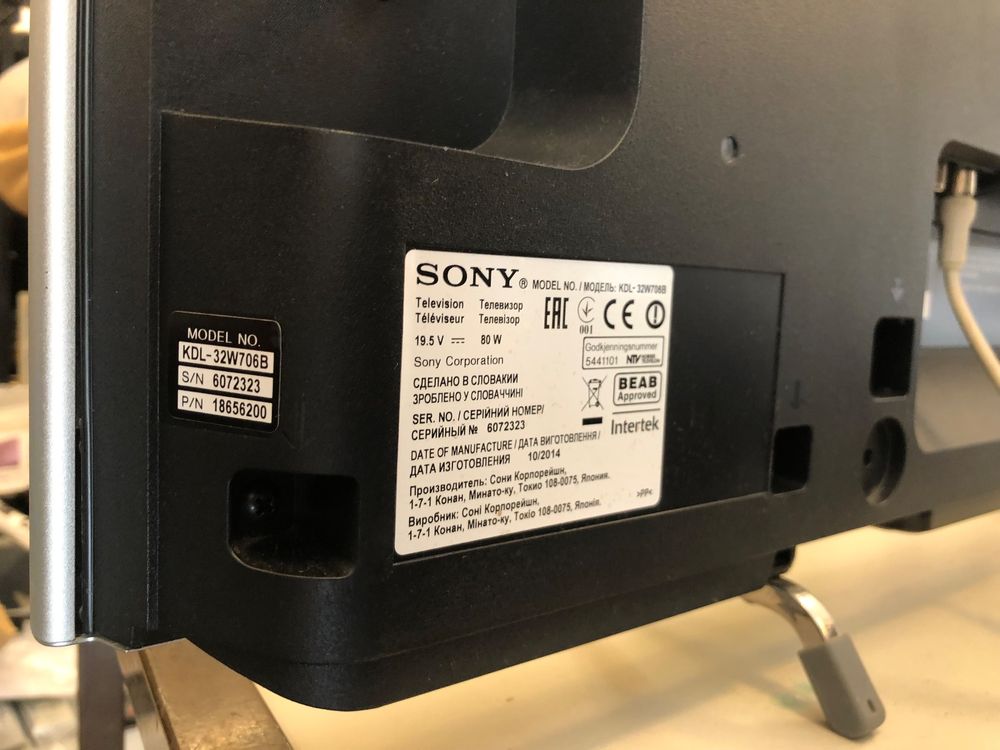 KDL-32W706B Sony LED LCD-TV (Gebraucht) in Neerach für CHF 31 – nur ...