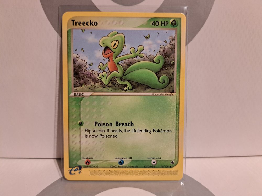 TREECKO POKEMON KARTE EX ERA 2003 (Gebraucht) in Uerzlikon für CHF 0.9 ...