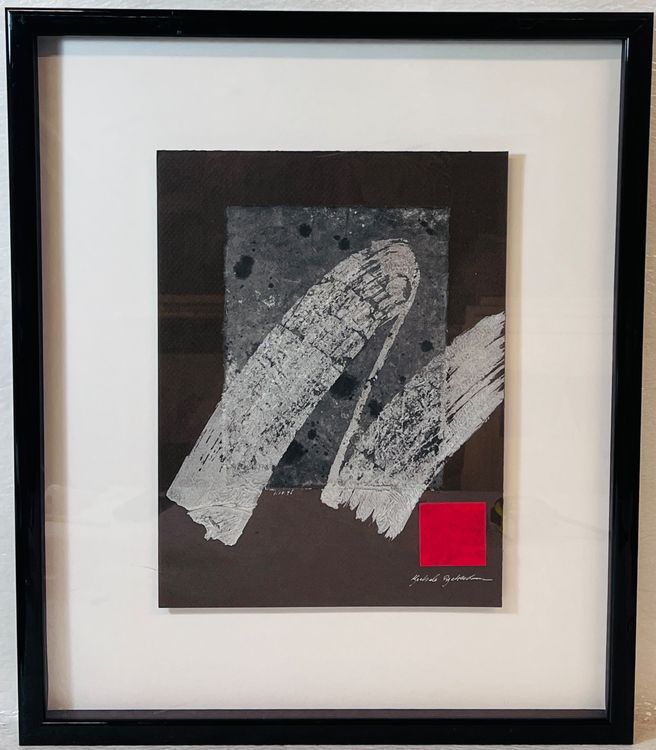 Interessante Collage Mischtechnik Unleserlich Signiert | Kaufen auf Ricardo