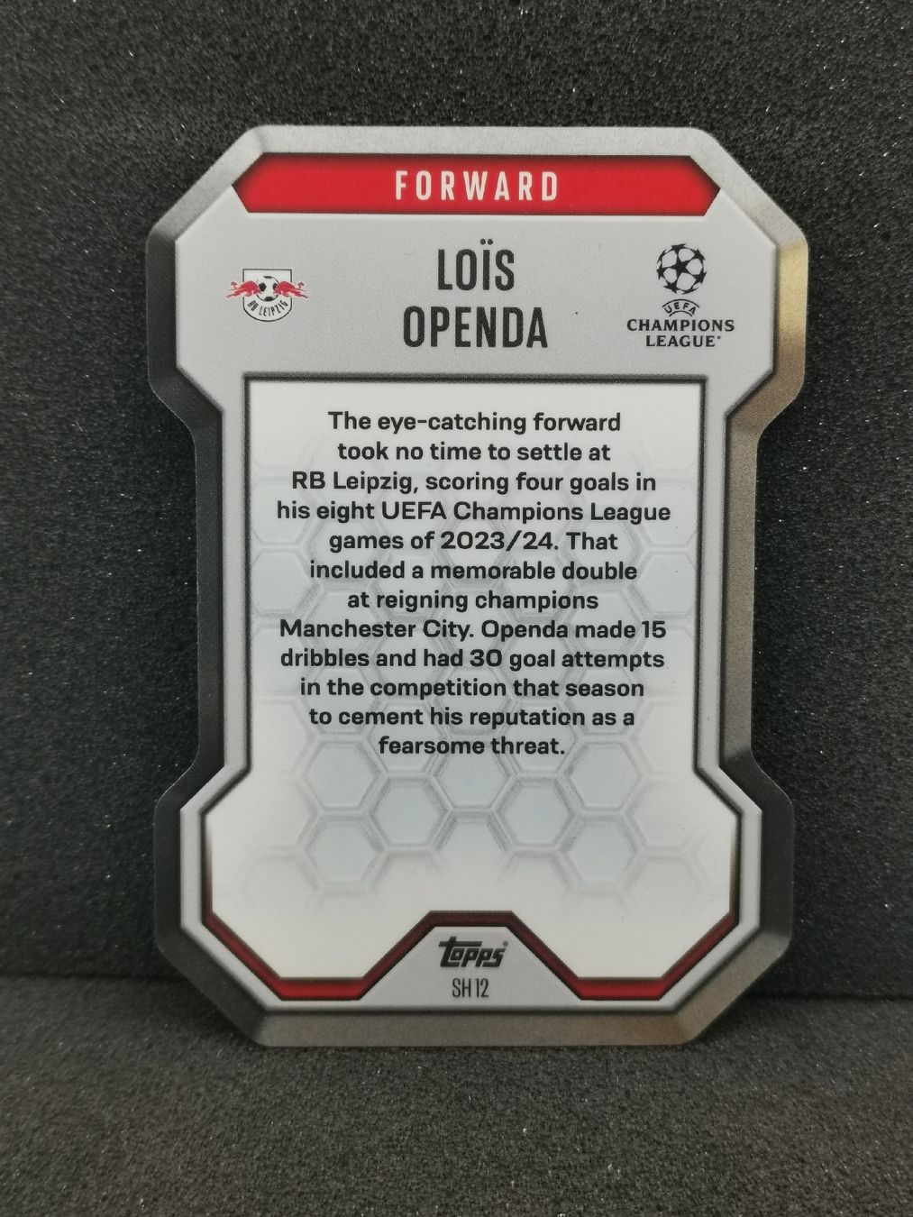 Topps Match attax 24/25 Lois Openda Chrome Shield (Gebraucht) in ...