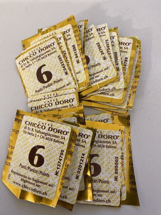 6 Chicco d‘Oro Punkte | Kaufen auf Ricardo