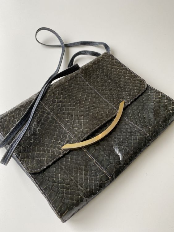 vintage python-schlangenleder tasche (Gebraucht) in adliswil für CHF 35 – mit Lieferung auf ...