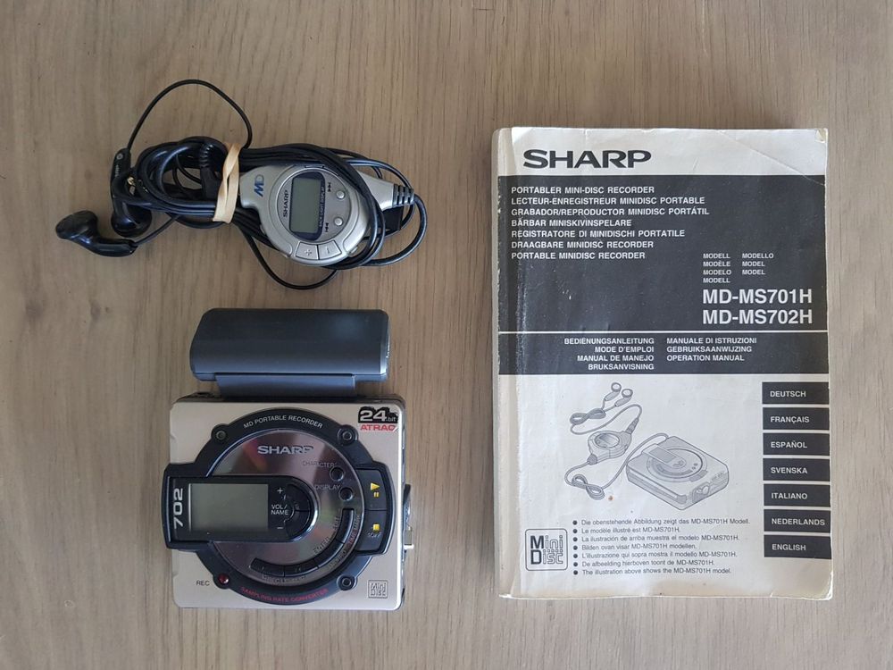 Sharp MD 702 Minidisk Recorder (defekt) | Kaufen auf Ricardo