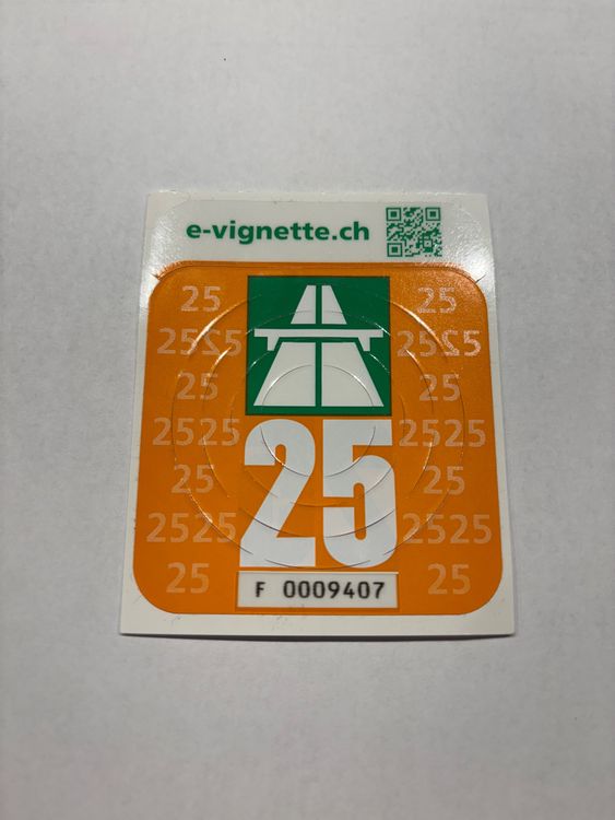 Autobahn Vignette 2025 (Neu und originalverpackt) in Riedt b. Erlen für CHF 37 – mit Lieferung ...