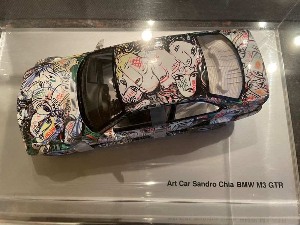 Modellauto BMW M3 GTR Art Car Sandro Chia (Neu (gemäss Beschreibung ...