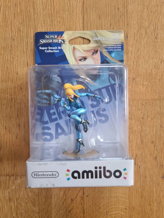 Amiibo Zero Suit Samus No. 40 Nintendo Super Smash Bros (Gebraucht) in Zürich für CHF 11.5 – mit ...