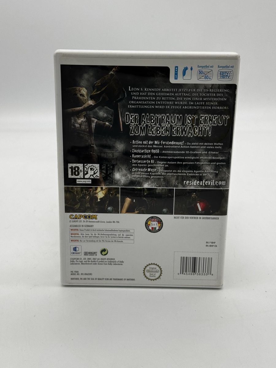 🎮 Resident Evil 4 – Wii Edition | mit Anleitung | Capcom (Gebraucht) in ...