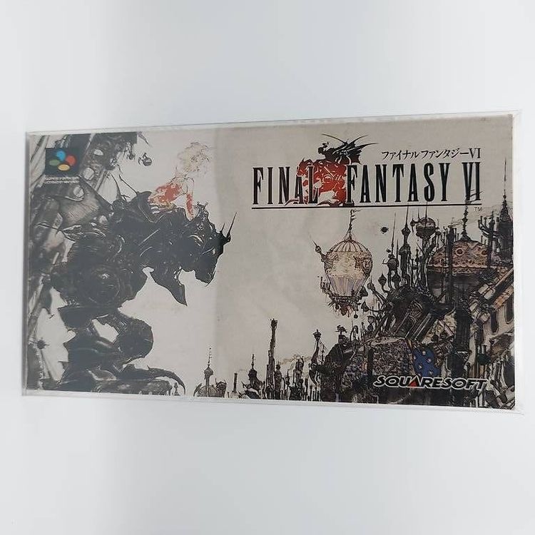 Final Fantasy VI SFC NTSC-J FF6 RPG Klassiker (Gebraucht) in Galgenen für CHF 19 – mit Lieferung ...