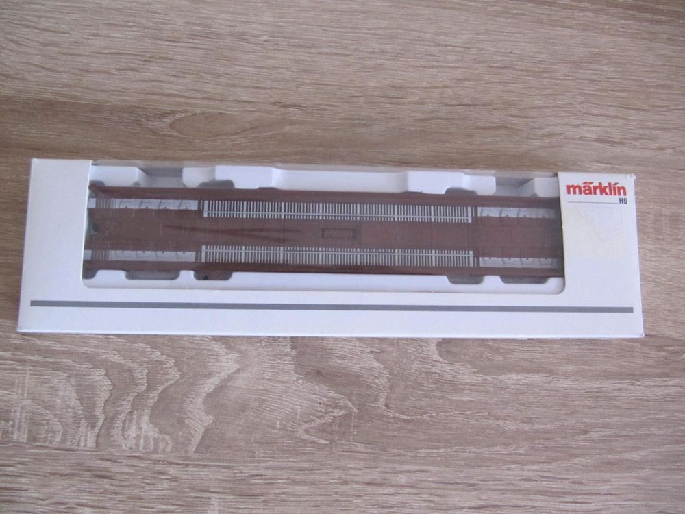 Märklin Niederflurwagen 4741 mit Pufferbohlen (Gebraucht) in Basel für ...