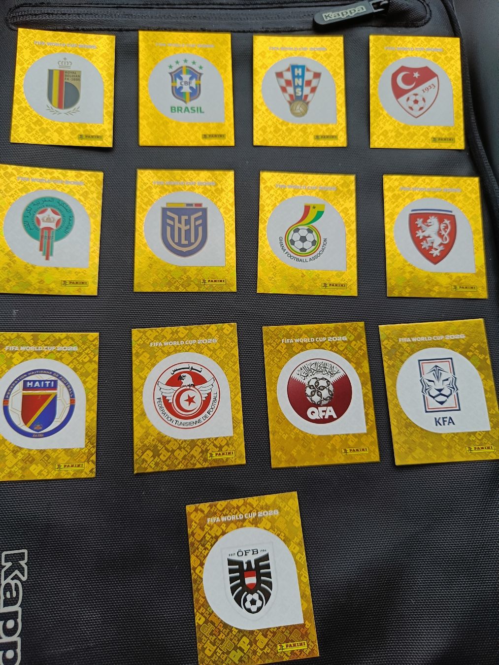 Panini FIFA WM 2026 Gold Sticker, diverse Teams, Top! (Neuf (Voir ...