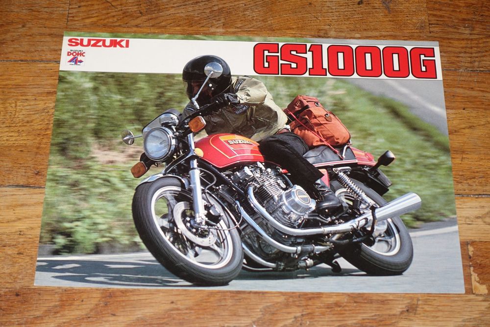 SUZUKI GS 1000 G BROCHURE OLDTIMER | Kaufen auf Ricardo