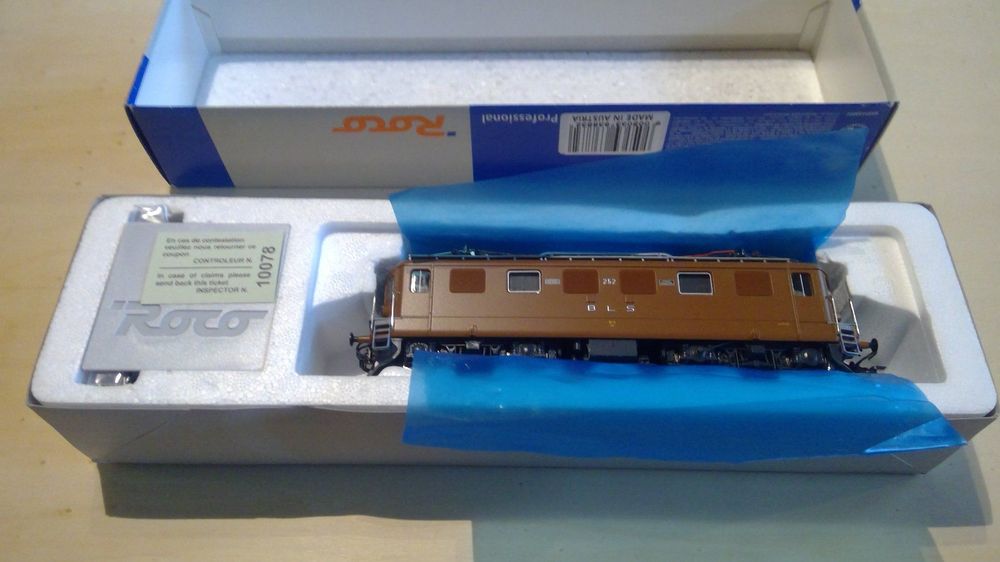 Roco BLS 252 Ae 4/4 Nr 63883 Neu Ovp (Neu und originalverpackt) in ...