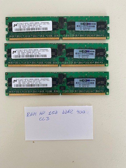 RAM HP 1GB DDR2 400 CL 3 | Kaufen auf Ricardo