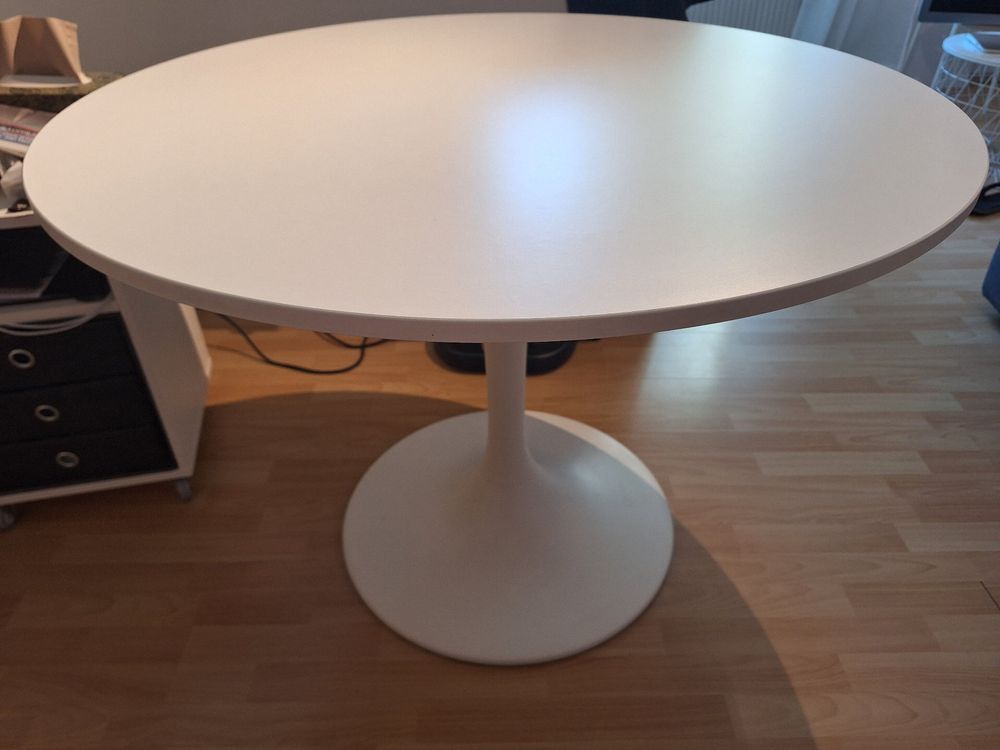 Ikea Tisch Rund Weiss