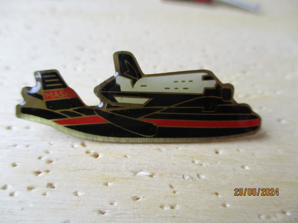 Nasa Space Shuttle Columbia Pin RAR Schreibfehler MASA (Neuf (Voir description)) à Felsberg pour ...