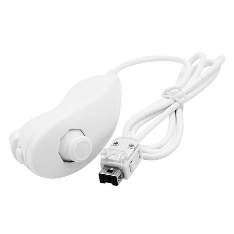 Nunchuk für Nintendo Wii & Wii U - weiss - (fabrikneu) (Neu und ...