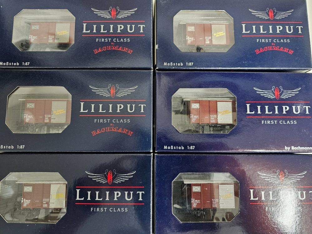 Liliput L224704 X 6 wagons CFF dès 1.-fr (D'occasion) à bassecourt pour CHF 47 – avec livraison ...