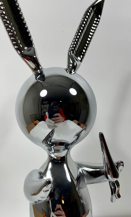Jeff Koons Balloon Rabbit Silver XL (Gebraucht) in Root für CHF 555 ...