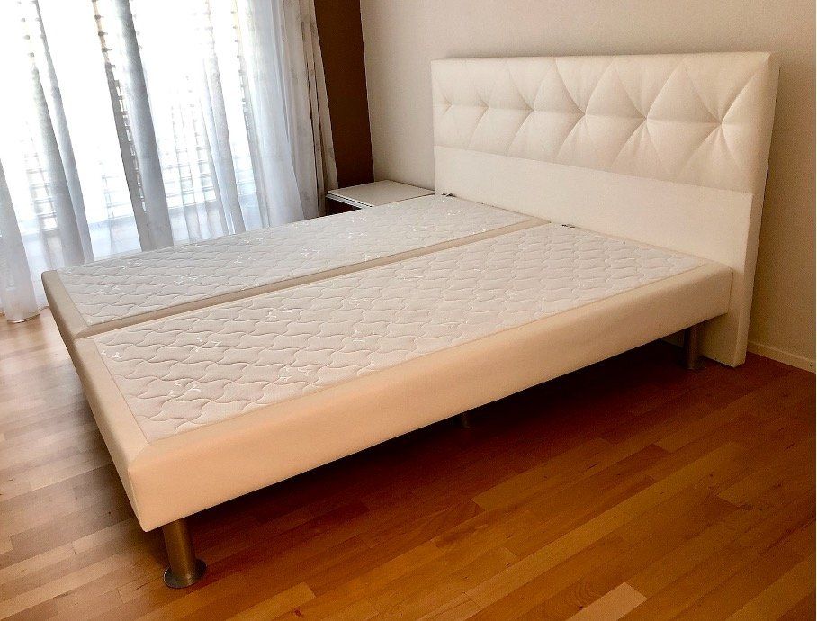 Boxspring Bett - edles Design (weiss) (Gebraucht) in Fehraltorf für CHF ...