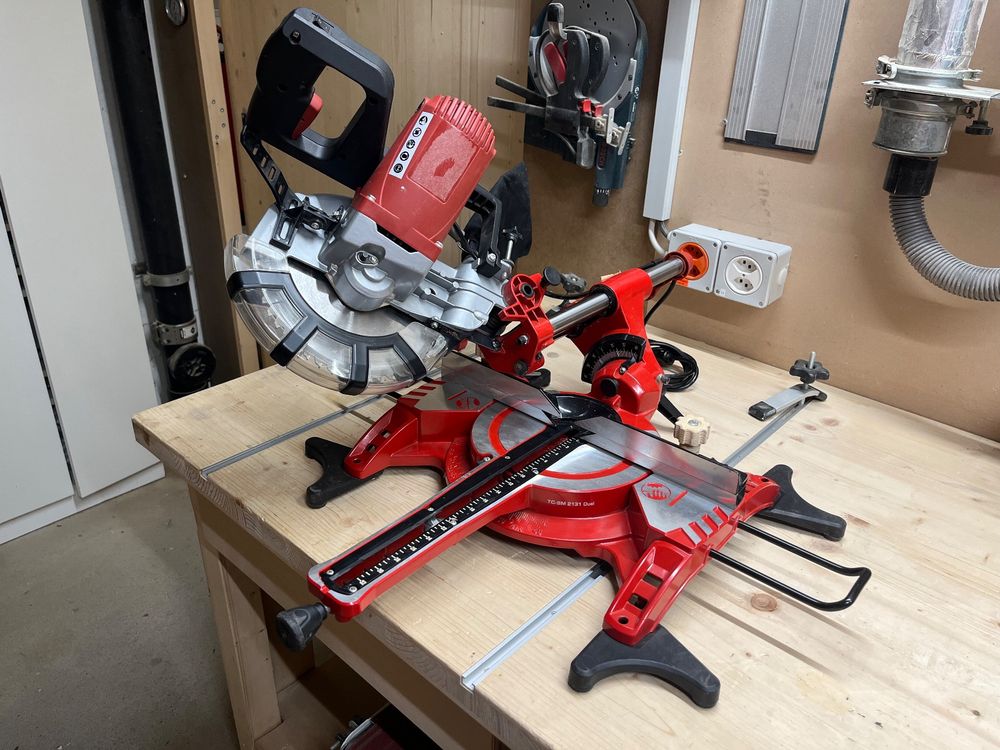 Einhell Zug-Kapp-Gehrungssäge TC-SM 2131 Dual | Kaufen auf Ricardo