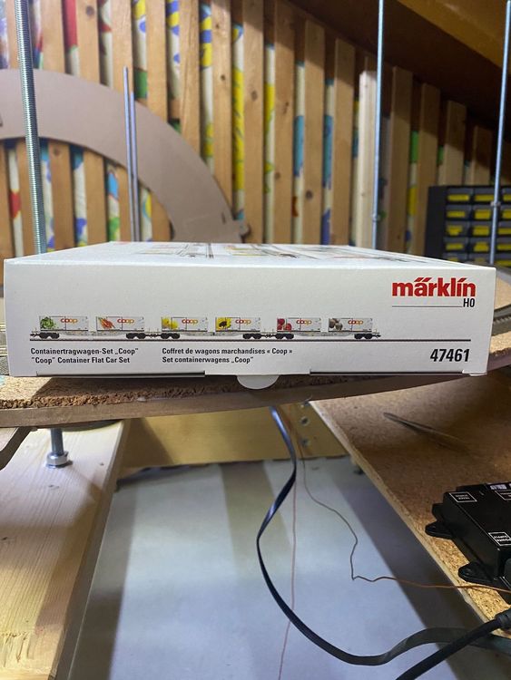 Märklin 47461 Coffret wagons marchandises container COOP (Neu und ...