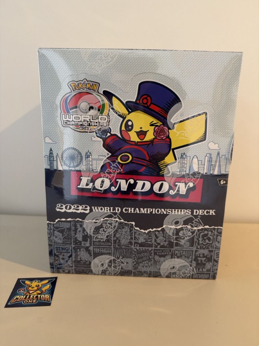 Pokemon World Championship Sealed London Pikachu Box TOP (Neu (gemäss ...
