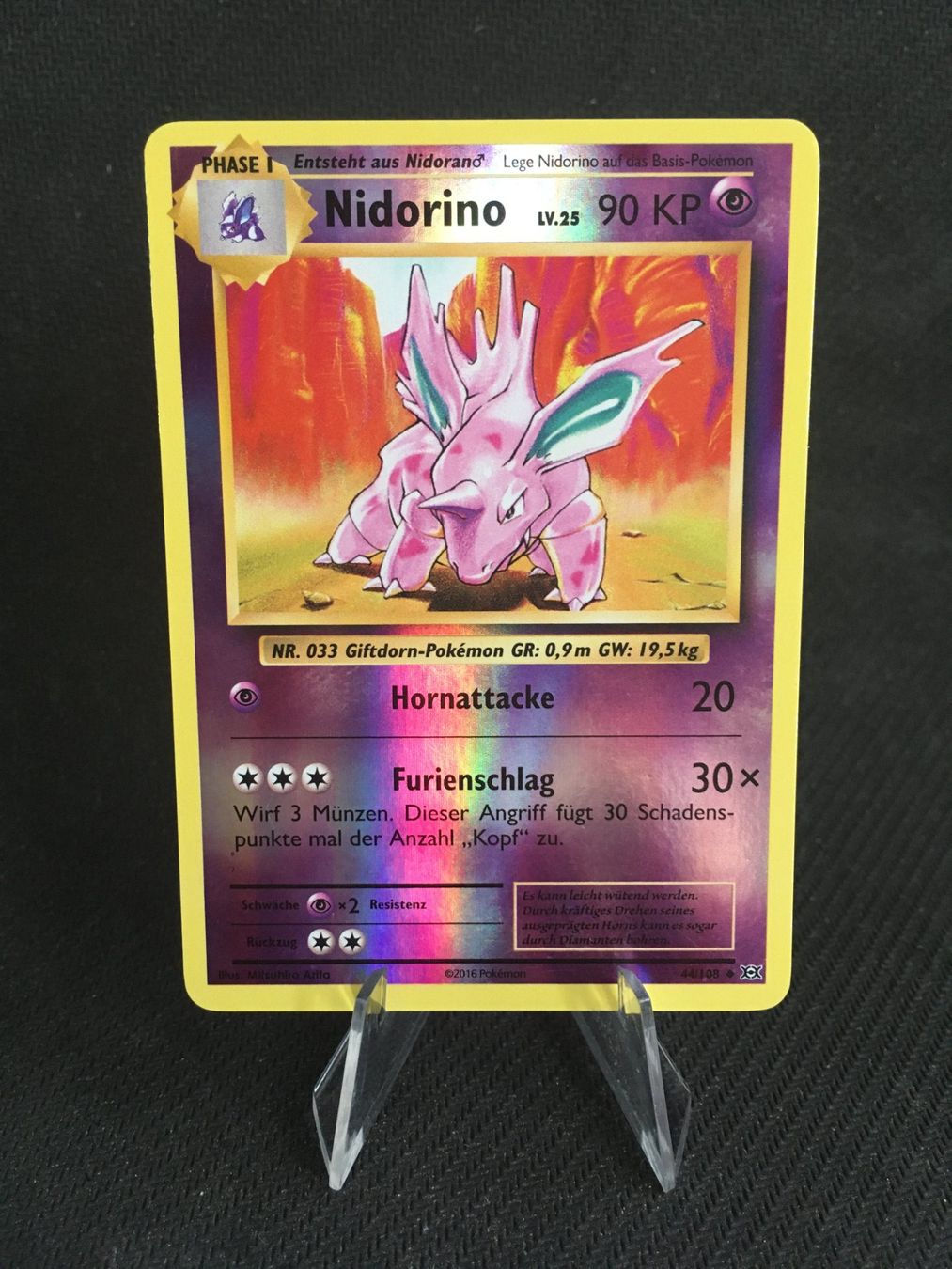 EVO 44/108 Nidorino -DE- Reverse (Neu (gemäss Beschreibung)) in St ...