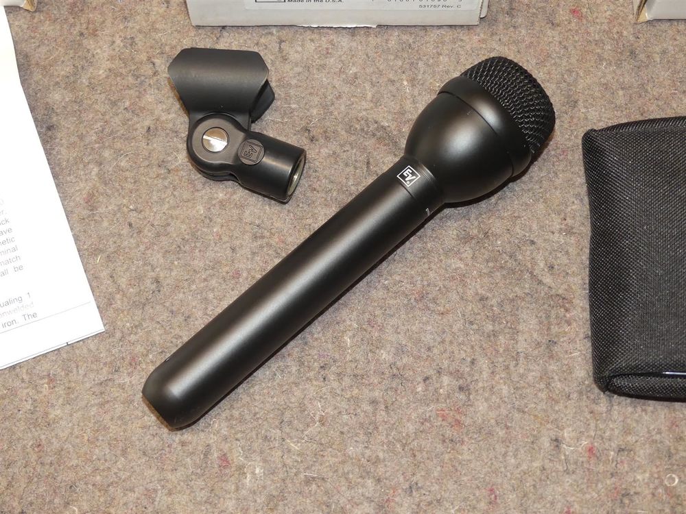 121) 6 x EV Electro Voice RE50/B Mikro (Neu und originalverpackt) in ...