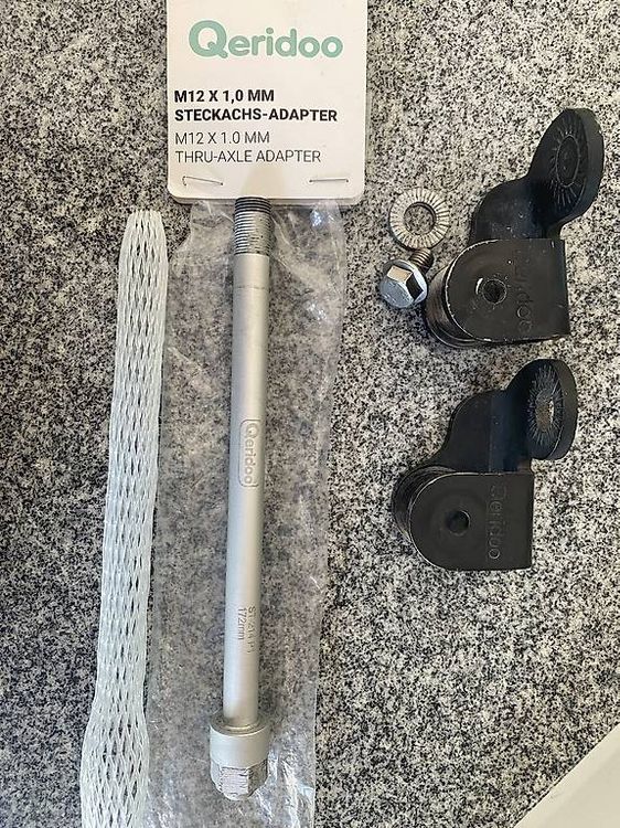 Steckachse Adapter M12x1.0 für Veloanhänger (Gebraucht) in Langnau am ...
