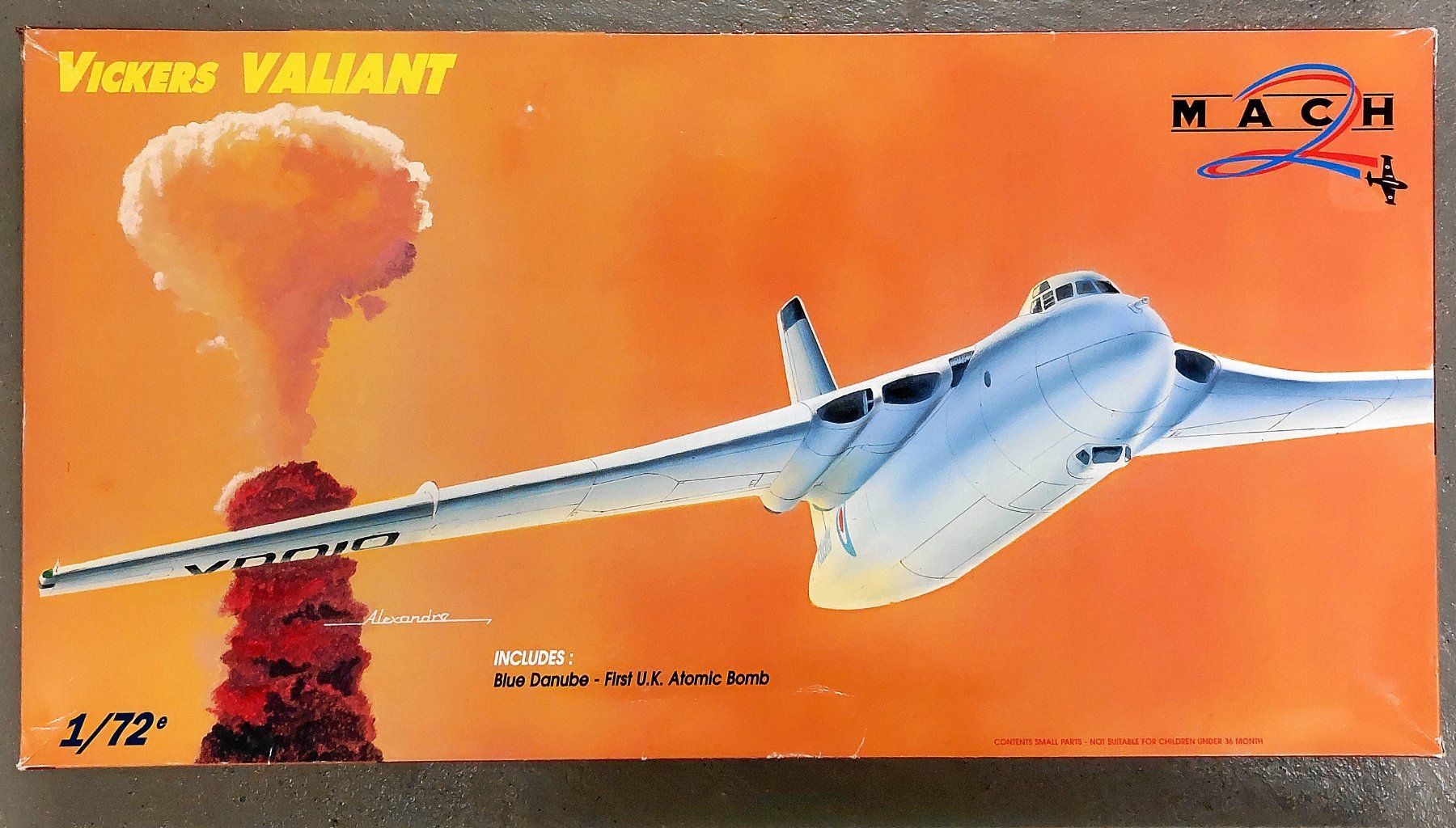 Vickers Valiant 1/72 Mach 2 Bausatz Mach 2 GP036 (Neu und ...