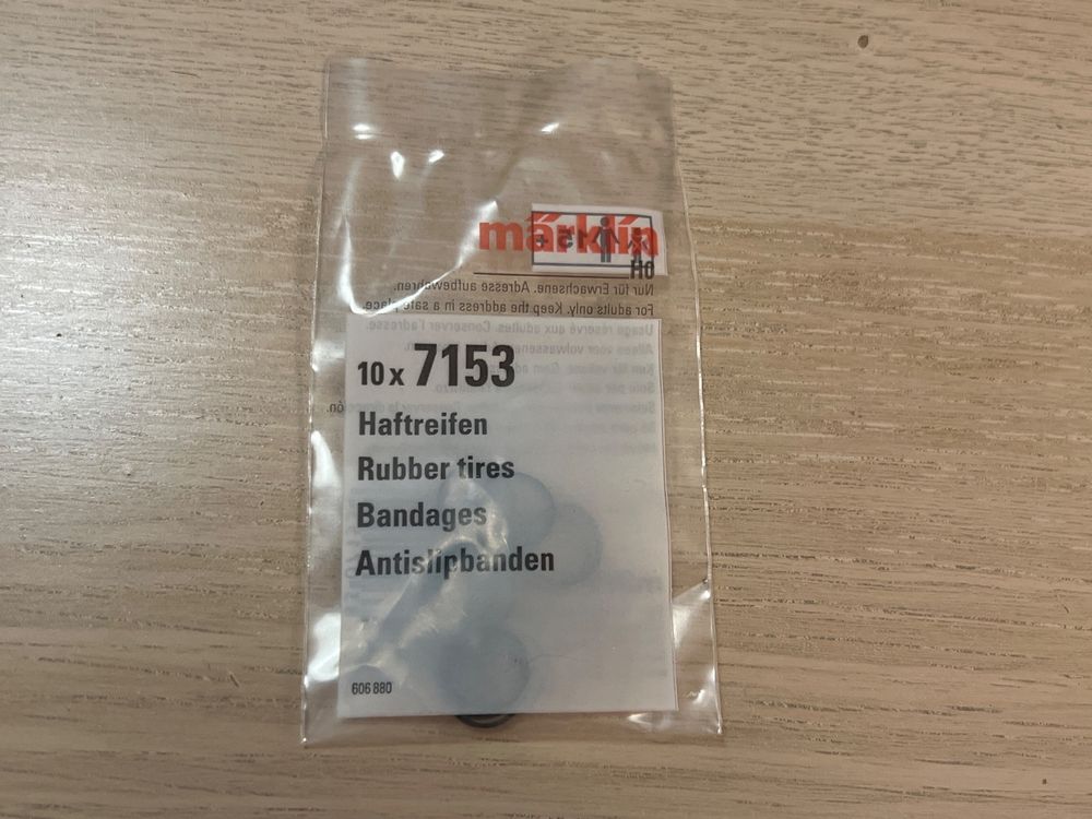 Märklin 10x 7153 Haftreifen H0 OVP | Kaufen auf Ricardo