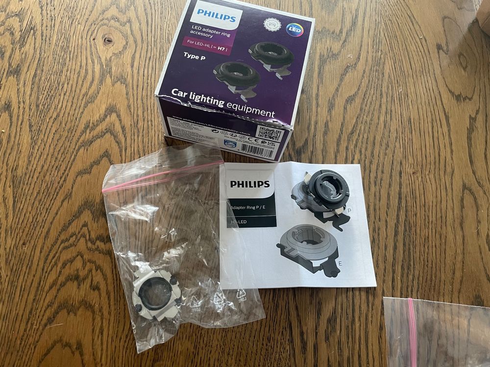 Philips LED Adapter Ring Accessory For LED-HL = H7 | Kaufen auf Ricardo