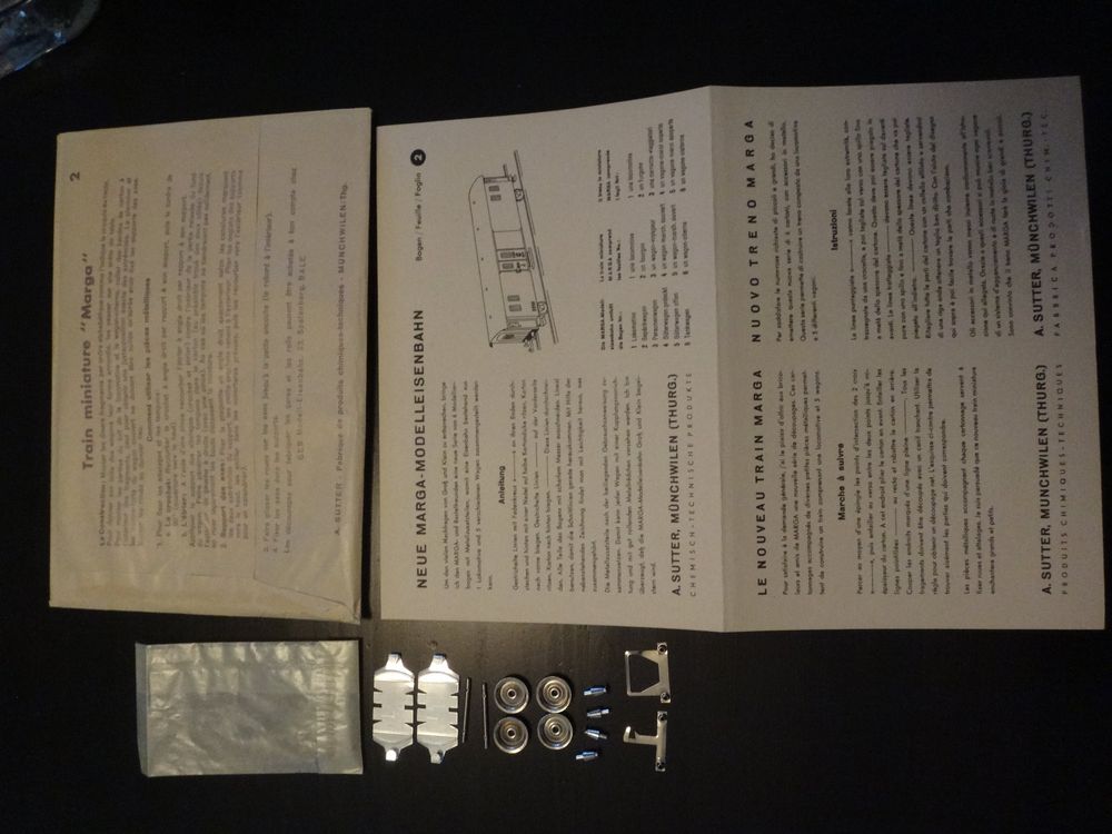 Marga Modell-Eisenbahn, Bastelbogen | Kaufen auf Ricardo
