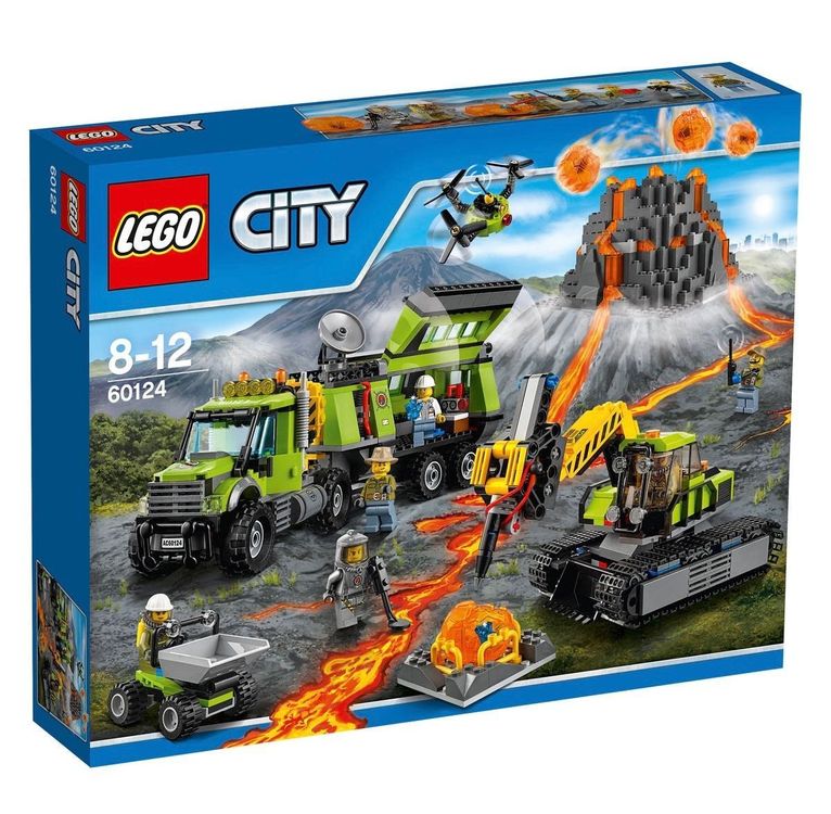 LEGO City Vulkan Forscherstation 60124 | Kaufen auf Ricardo