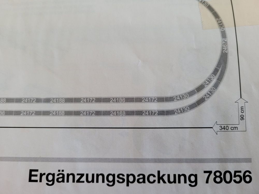 Märklin H0 - C-Gleis - Ergänzungspackung 78056 (D'occasion) à Payerne ...