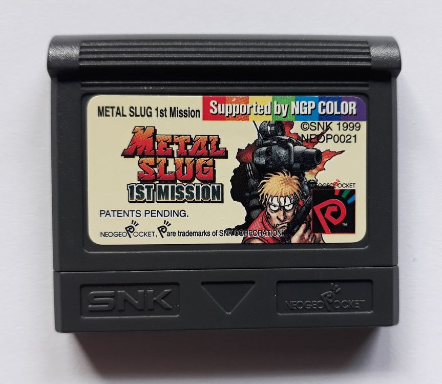 Metal Slug 1st Mission ☠️ Neo Geo Pocket Col Neogeo NGPC EUR (Gebraucht ...