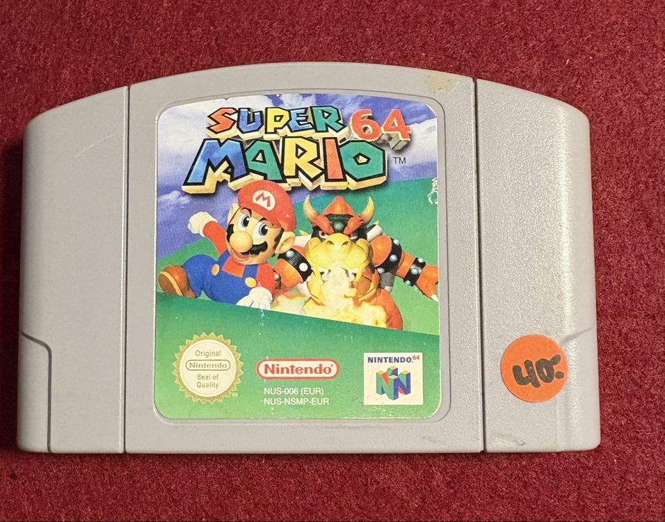 Nintendo 64 GAME PAK Super Mario 64 1996 für 40.- (Gebraucht) in ...
