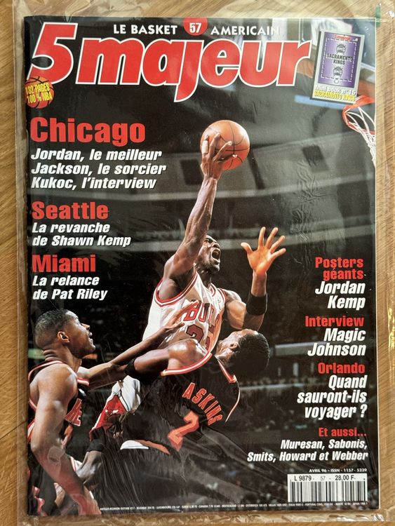 Magazine 5 Majeur numéro 57 Jordan ancien année 90 (Neu (gemäss ...