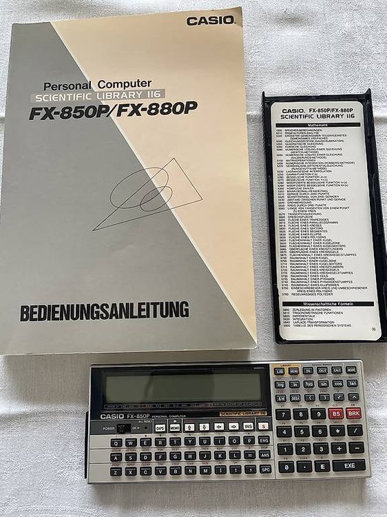 Casio FX-850P (Gebraucht) in Kehrsatz für CHF 110 – mit Lieferung auf ...