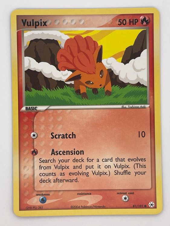 Vulpix 81/101 Pokémon EX Hidden Legends (Neu (gemäss Beschreibung)) in ...