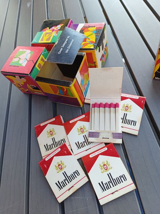 Zündholz Box Marlboro Schweizer Künstler Urs Dickerhof Bern (Gebraucht) in Brugg AG für CHF 75 ...