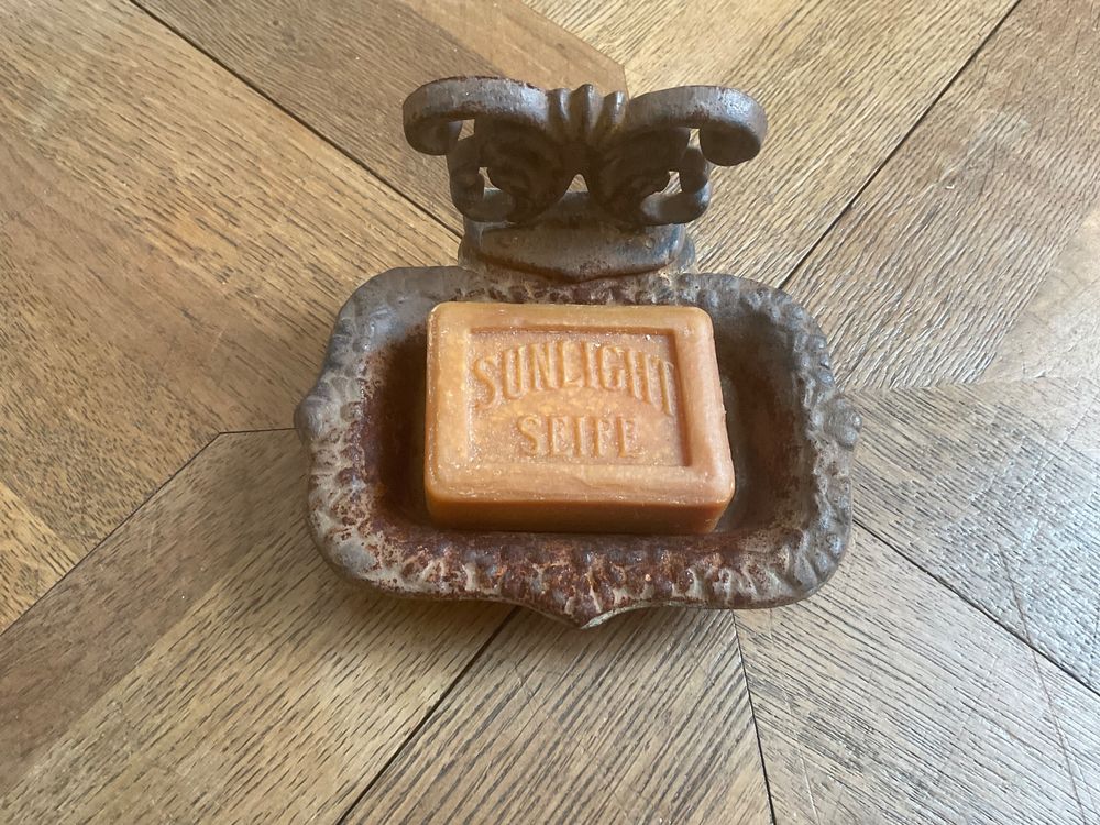Seifenschale Gussekisen antike Seife Sunlight | Kaufen auf Ricardo