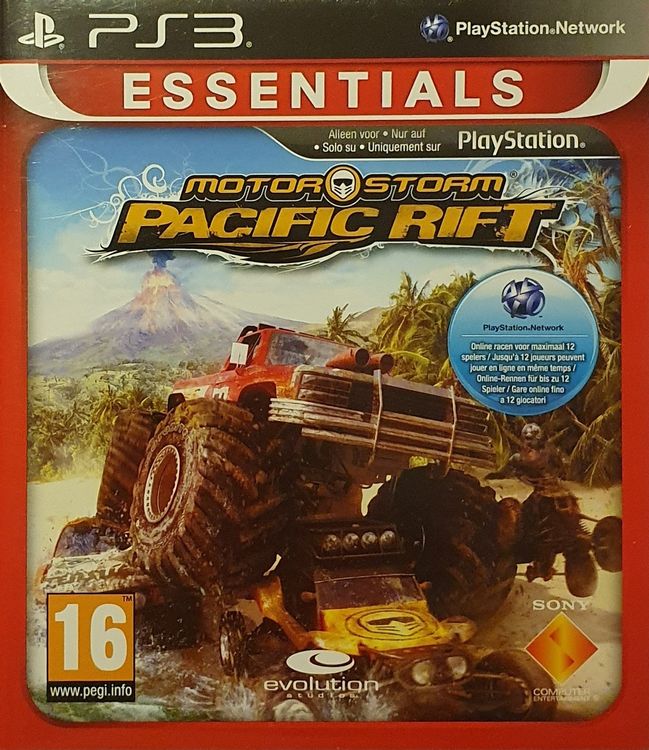 Sony PlayStation 3 Game (PS3) Motor Storm - Pacific Rift (Gebraucht) in ...