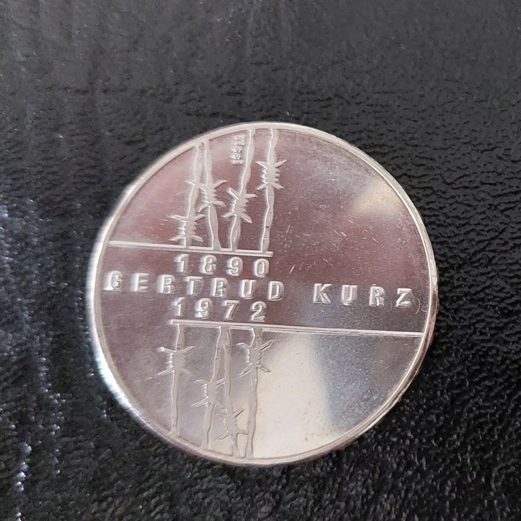 swissmint - Gedenkmünze 1992 "20. Todestag von Gertrud Kurz" (Neu (gemäss Beschreibung)) in ...