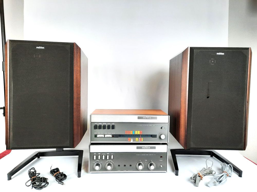 REVOX Amp. A78, Tuner A76, Boxen Forum B MK II (Gebraucht) in Beinwil am See für CHF 199 – nur ...