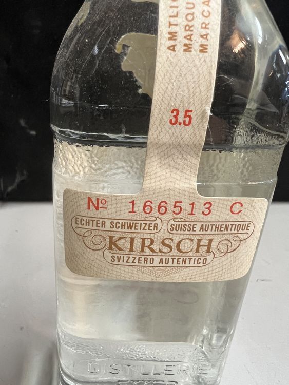 KIRSCH ETTER VIEUX ZOUG ANCIENNE BOUTEILLE | Kaufen auf Ricardo