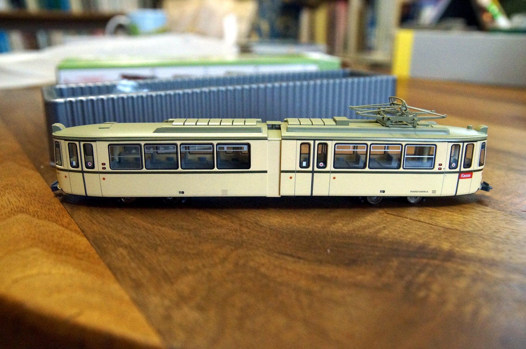 Halling - Gelenktriebwagen GT4 "Freiburg" HO OVP NEU (Gebraucht) in ...